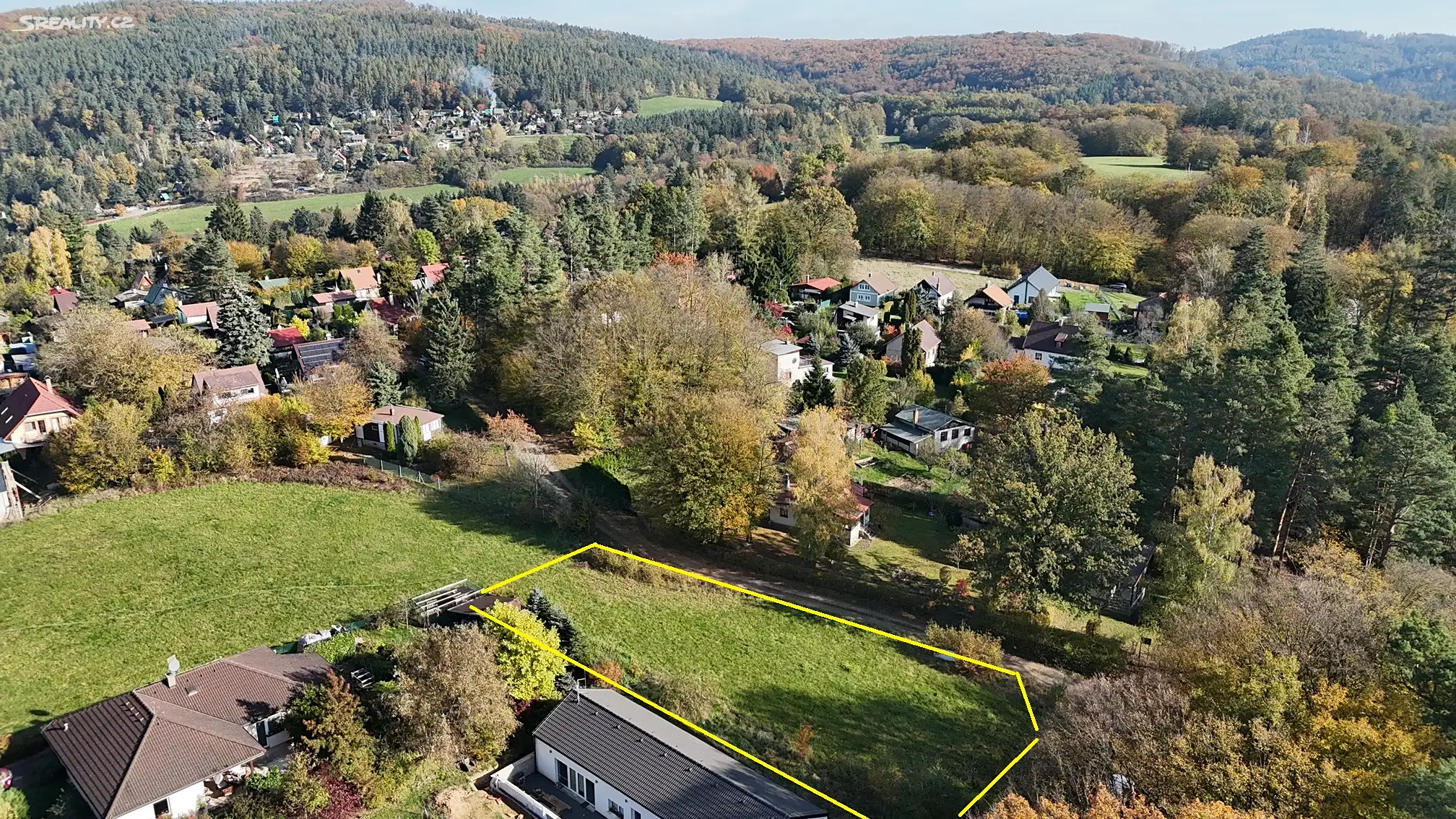 Prodej stavebního pozemku 1083 m², Stříbrná Skalice • Sreality.cz