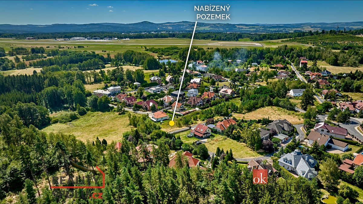 Prodej stavebního pozemku 991 m², Pod Hvězdárnou, Karlovy Vary - Hůrky • Sreality.cz