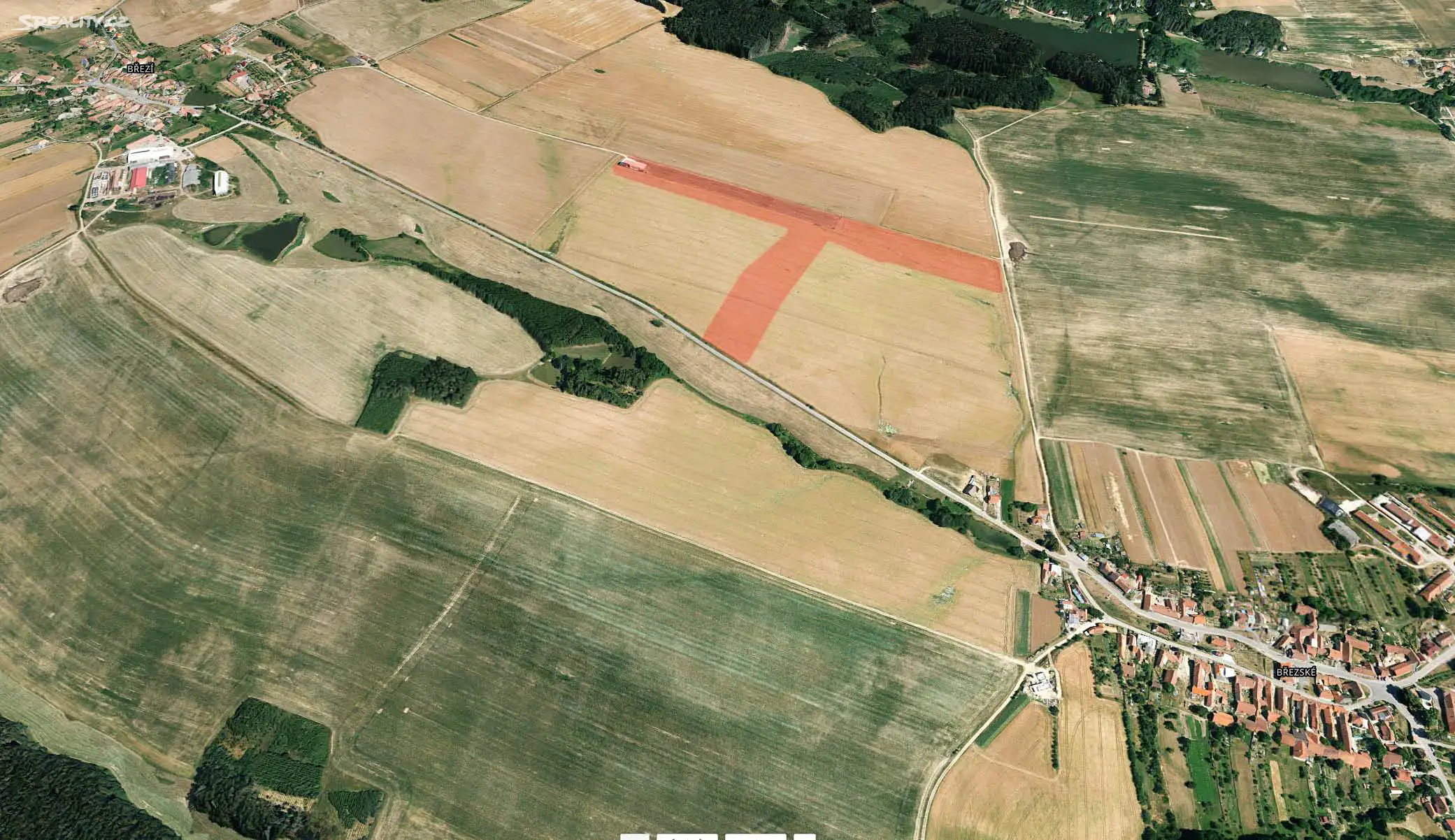 Prodej komerčního pozemku 1000 m², Březí • Sreality.cz