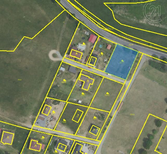 Prodej stavebního pozemku 1168 m², Jablonná • Sreality.cz