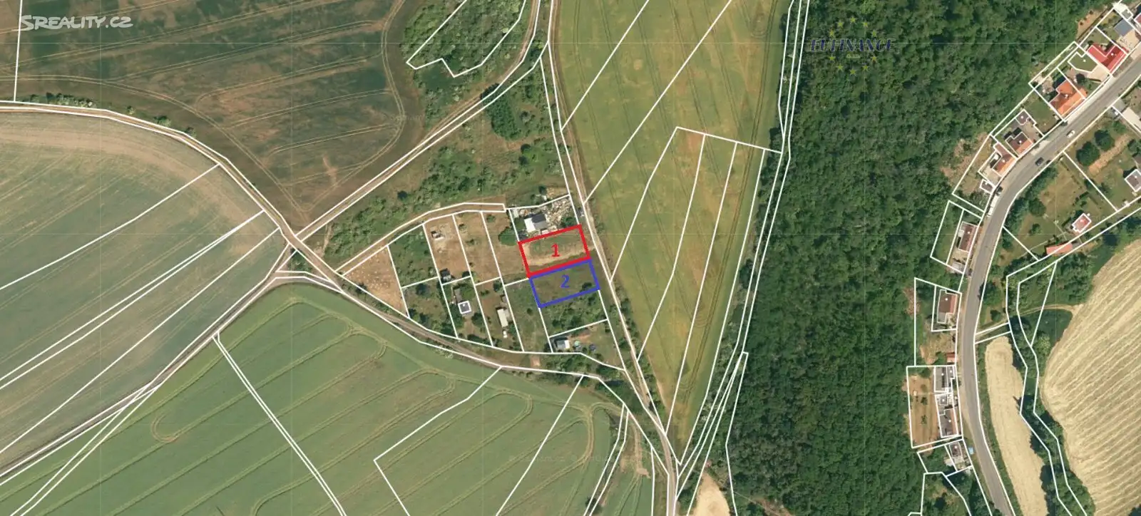 Prodej stavebního pozemku 534 m², Otvovice • Sreality.cz