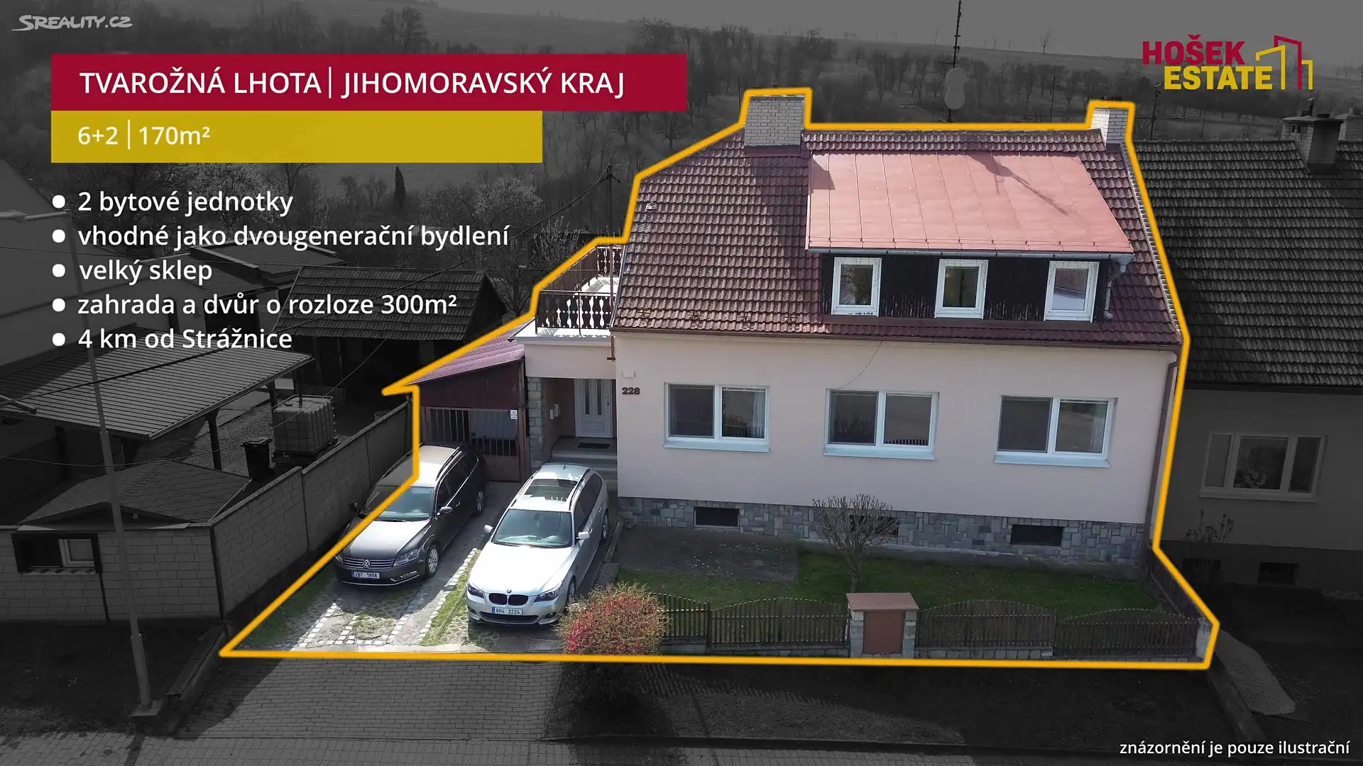 Prodej rodinného domu 170 m², pozemek 533 m², Tvarožná Lhota • Sreality.cz