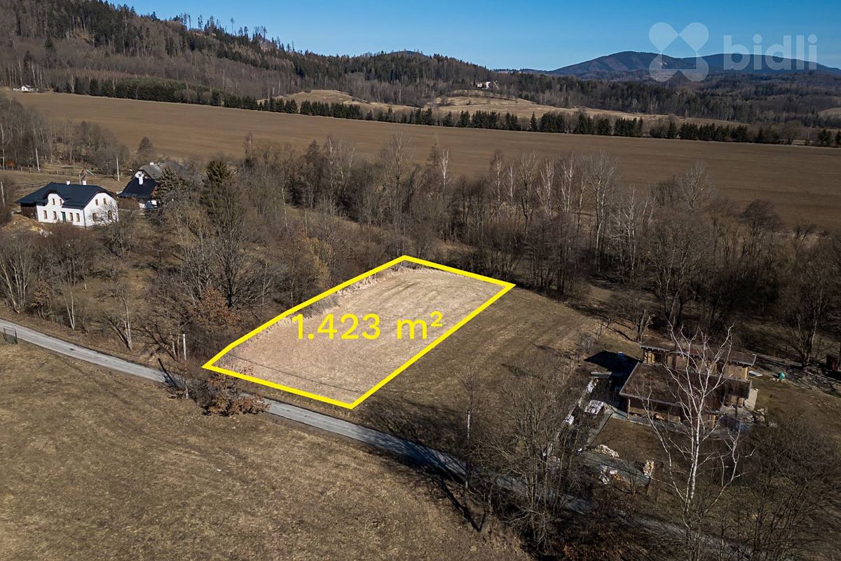 Prodej stavebního pozemku 1423 m², Velké Losiny • Sreality.cz
