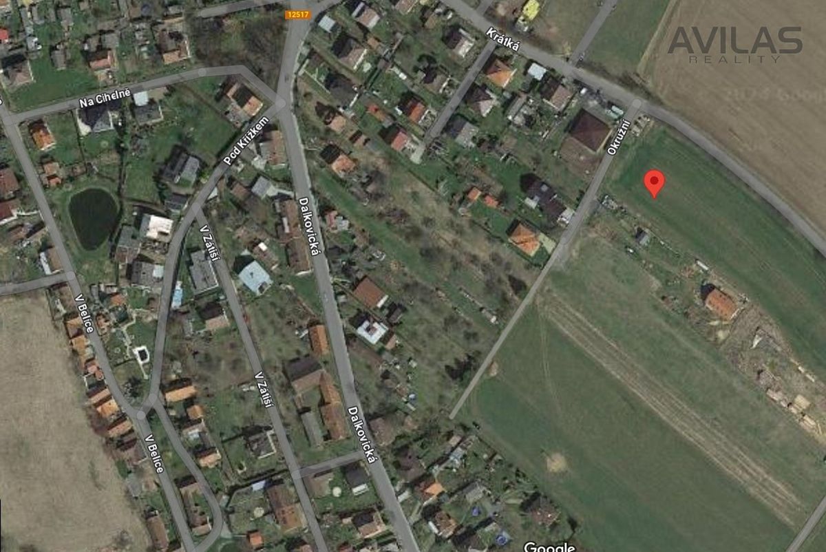 Prodej stavebního pozemku 1294 m², Trhový Štěpánov • Sreality.cz