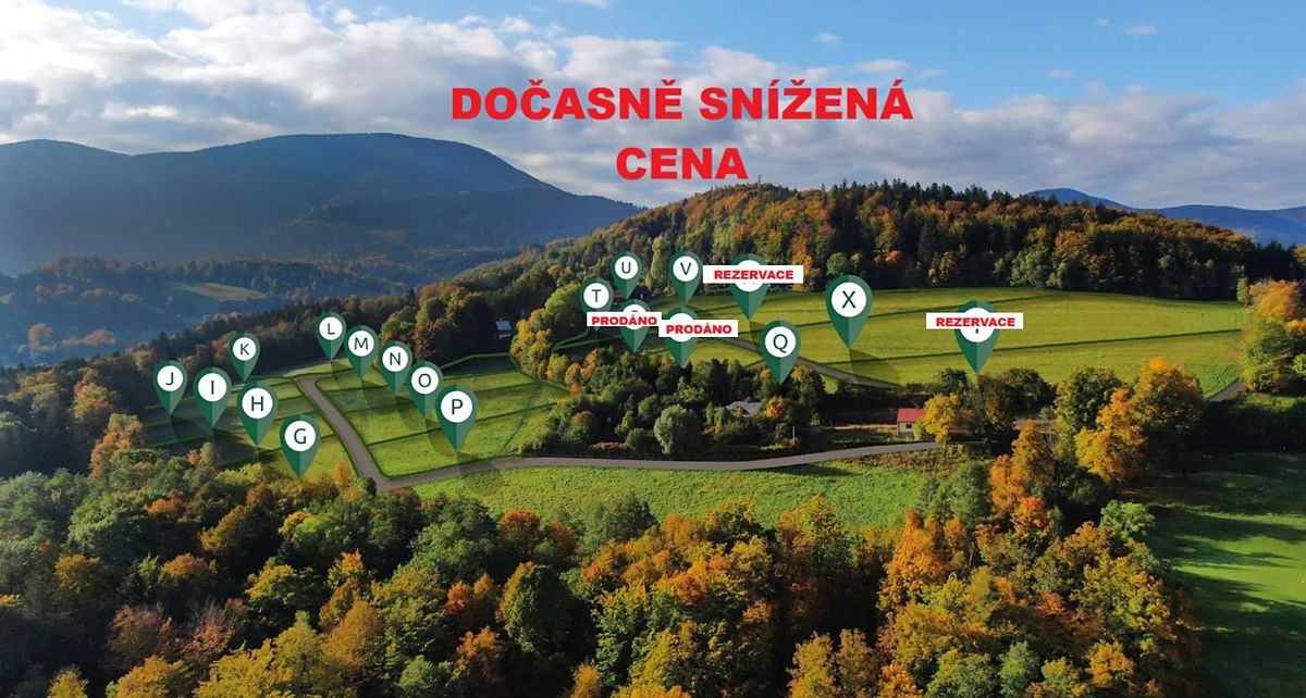 Prodej stavebního pozemku 2783 m², Ostravice • Sreality.cz