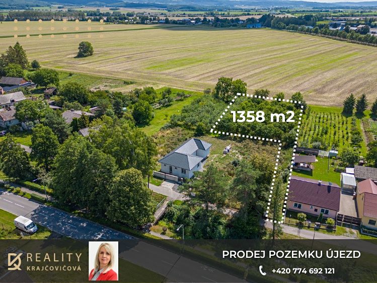 Prodej stavebního pozemku 1358 m², Újezd • Sreality.cz