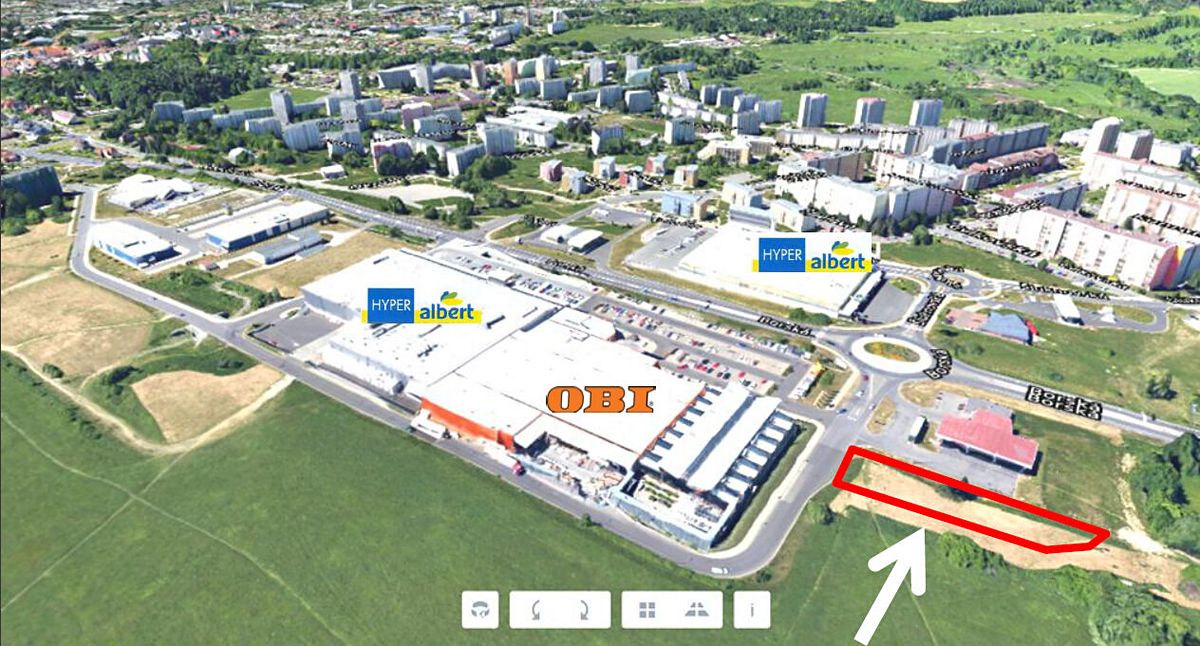 Prodej komerčního pozemku 1924 m², Borská, Česká Lípa • Sreality.cz