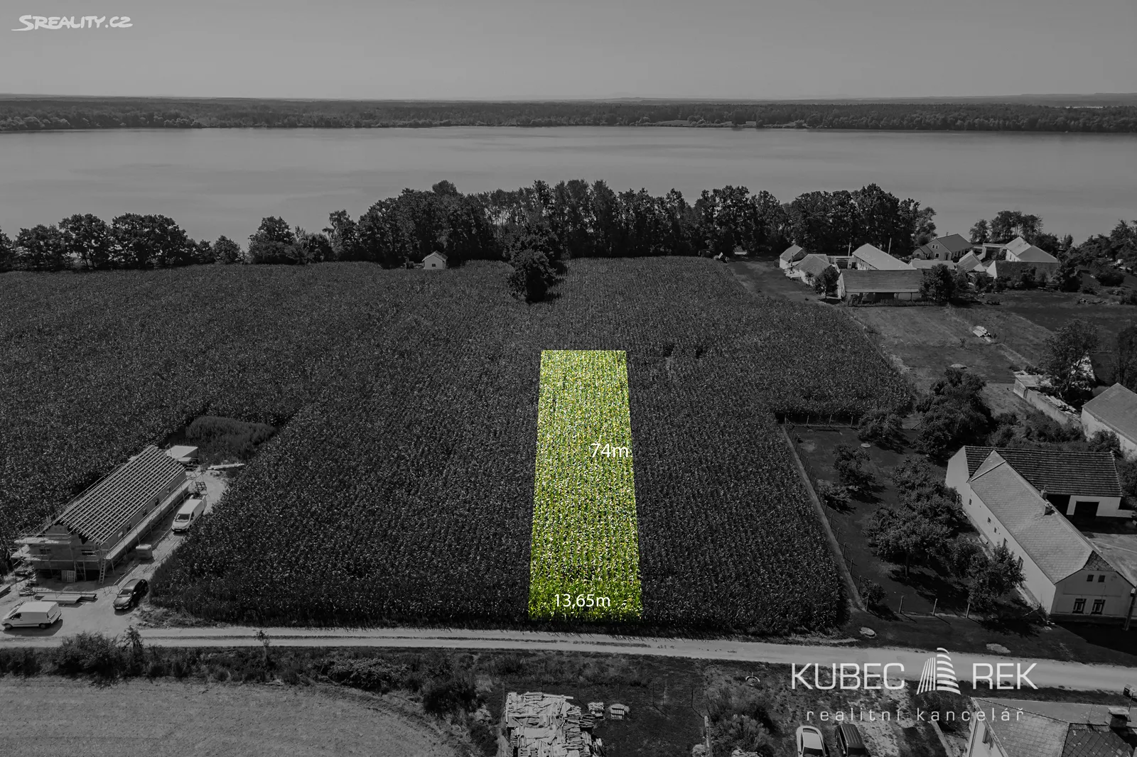 Prodej stavebního pozemku 1000 m², Veselí nad Lužnicí - Horusice • Sreality.cz