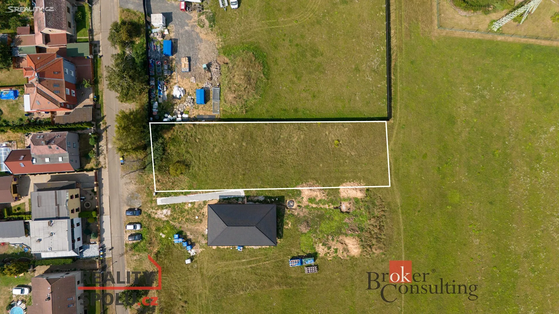 Prodej stavebního pozemku 1316 m², Trmice • Sreality.cz