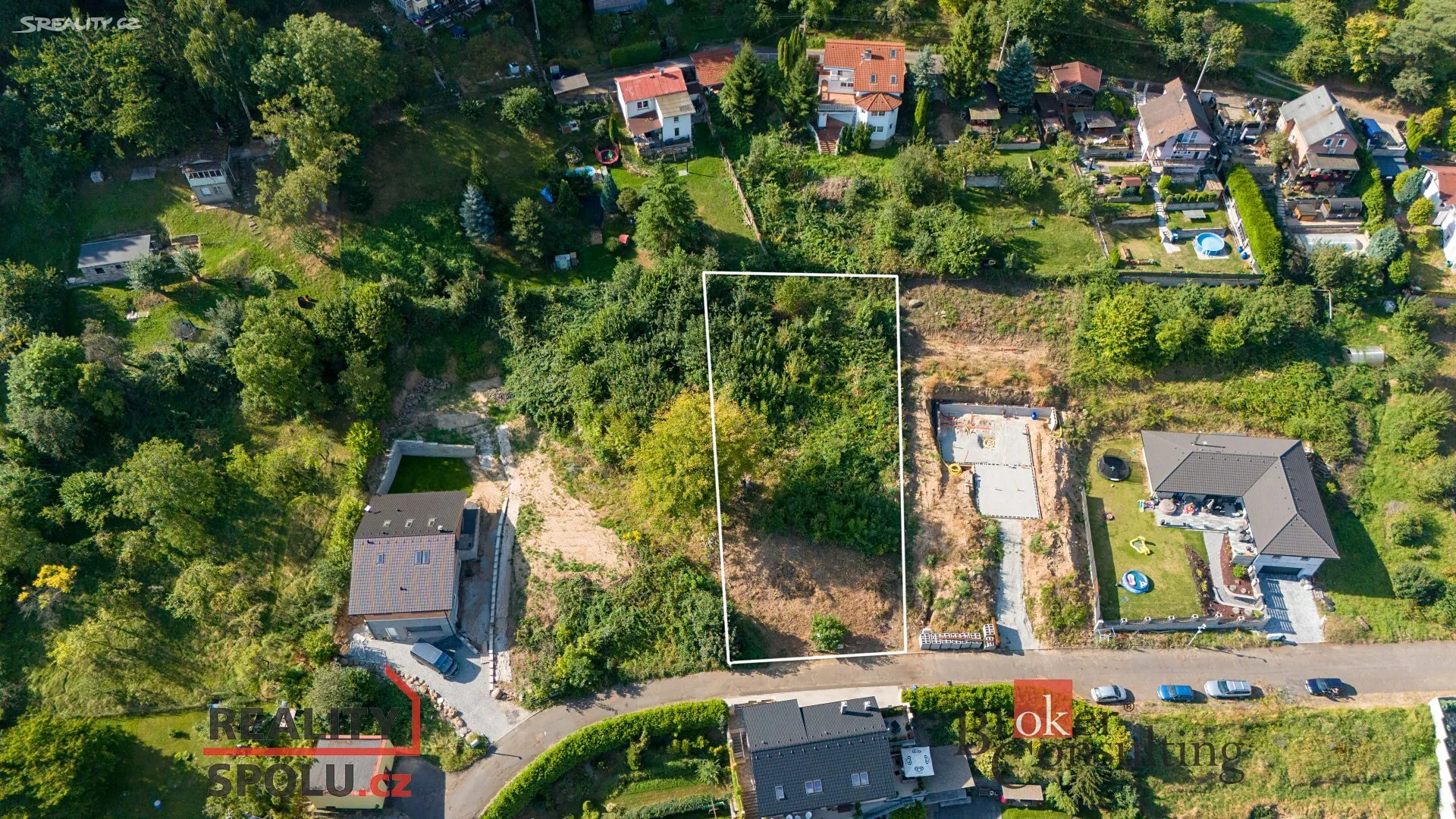 Prodej stavebního pozemku 1202 m², Kruhová, Ústí nad Labem - Vaňov • Sreality.cz