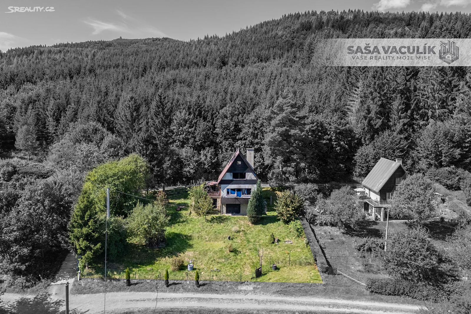 Prodej chaty 80 m², pozemek 828 m², Semetín, Vsetín • Sreality.cz