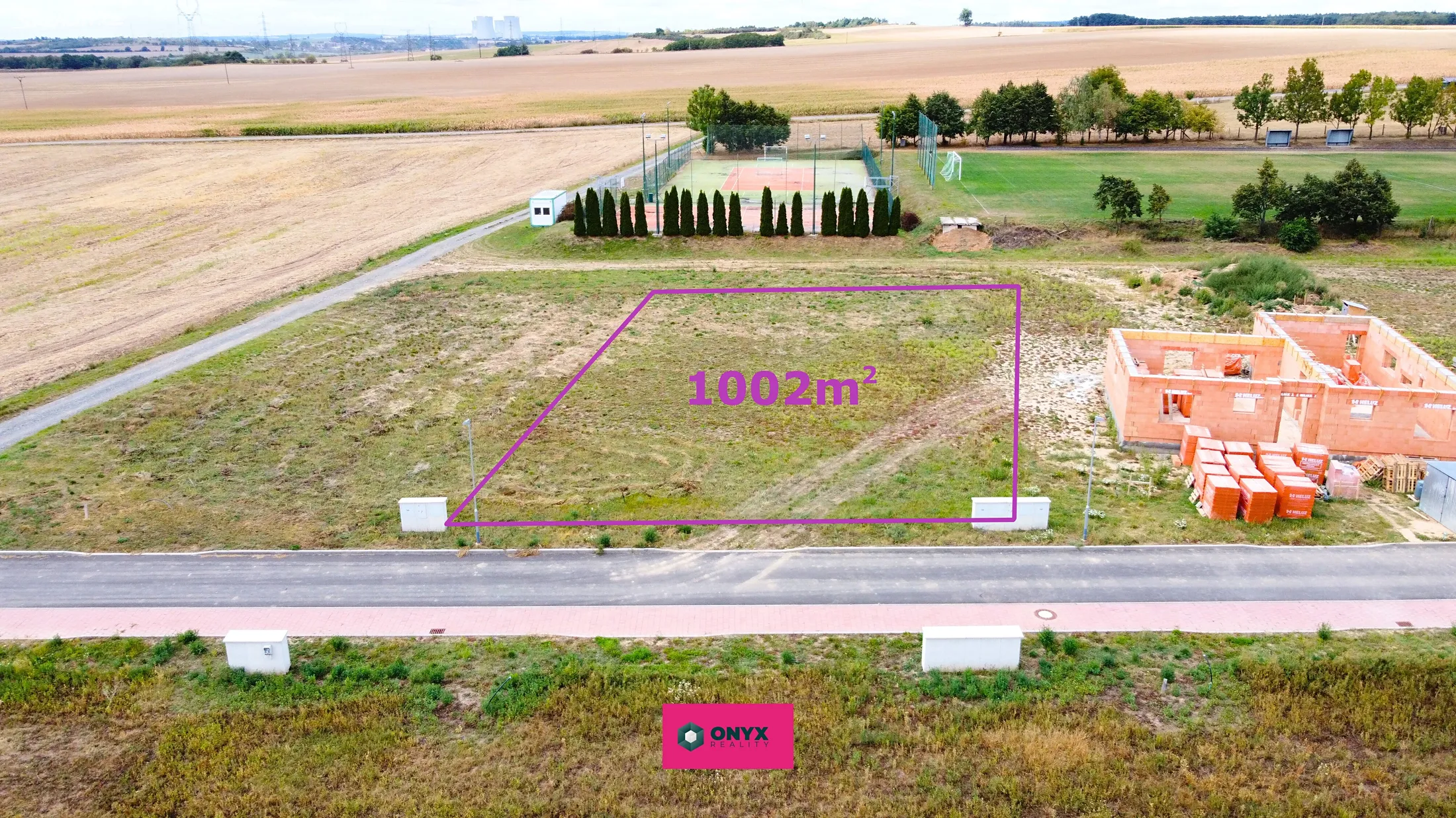 Prodej stavebního pozemku 1002 m², Jamolice • Sreality.cz