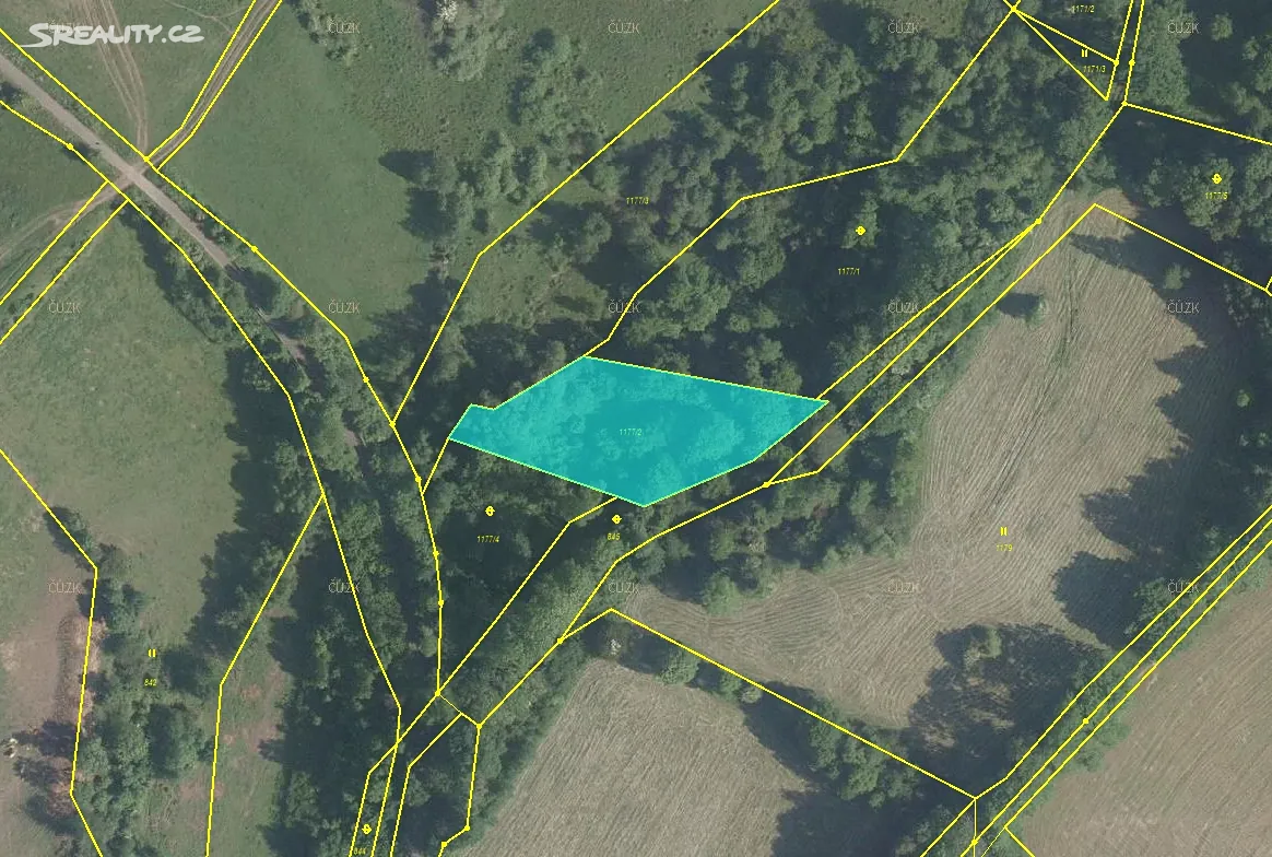 Prodej pole 10965 m², Volfartice • Sreality.cz