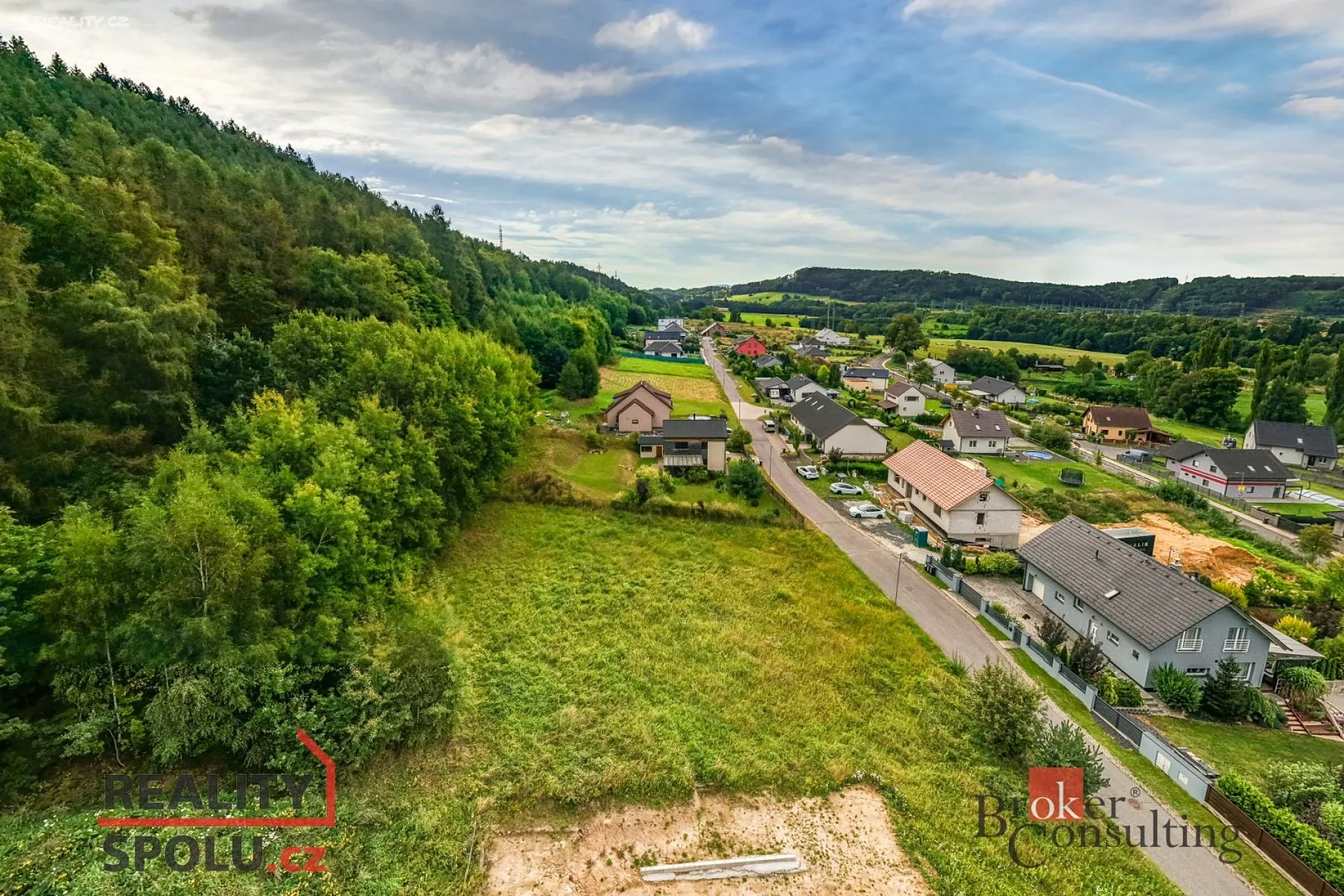Prodej stavebního pozemku 1624 m², Pelíkovická, Hodkovice nad Mohelkou • Sreality.cz