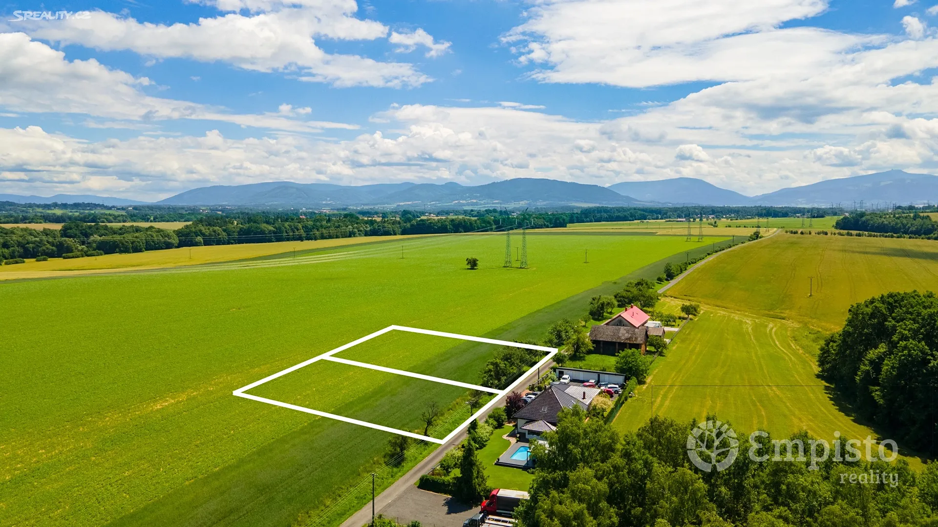 Prodej stavebního pozemku 2005 m², Bruzovice • Sreality.cz