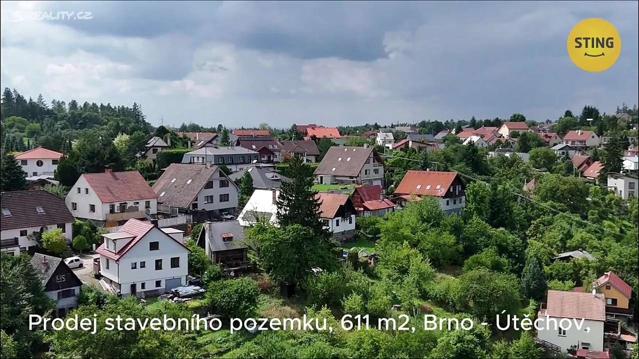 Prodej stavebního pozemku 611 m², Brno - Útěchov • Sreality.cz