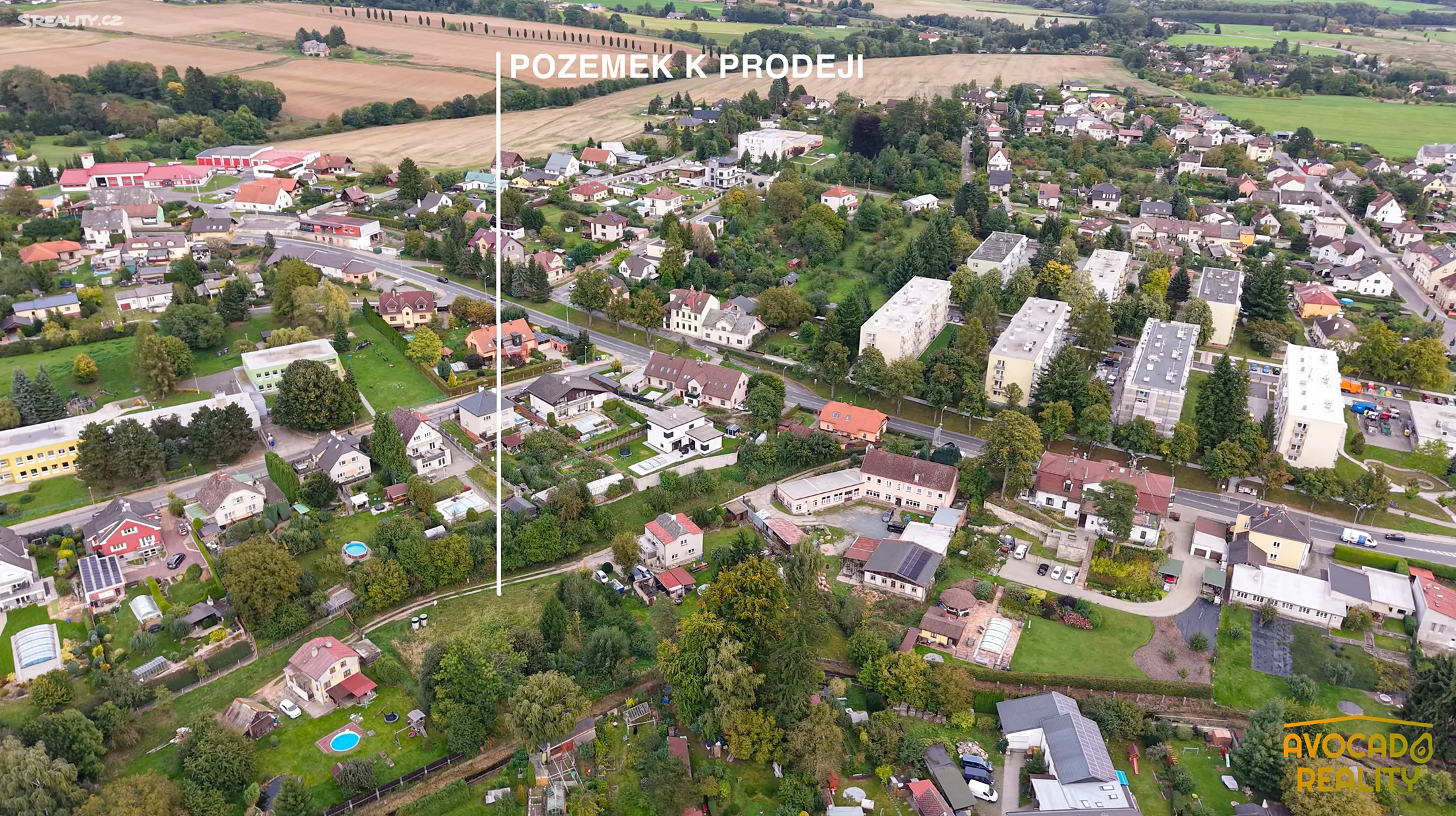 Prodej stavebního pozemku 2275 m², Slunečná, Dvůr Králové nad Labem • Sreality.cz