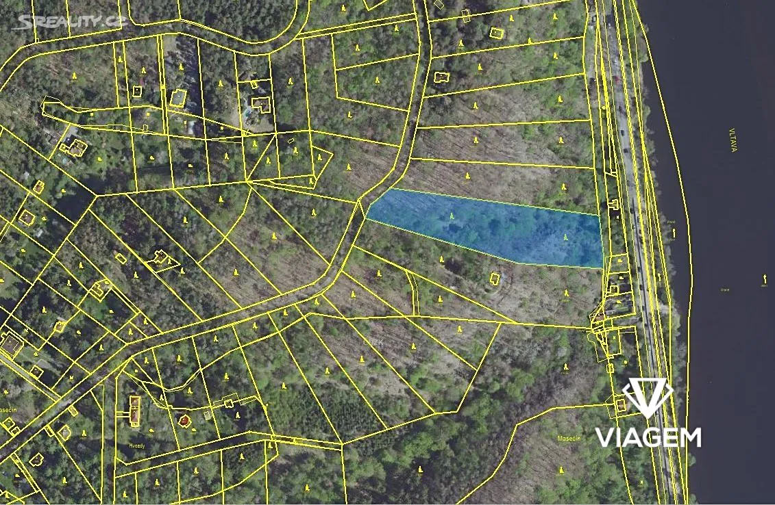 Prodej zahrady 7589 m², Štěchovice - Masečín • Sreality.cz