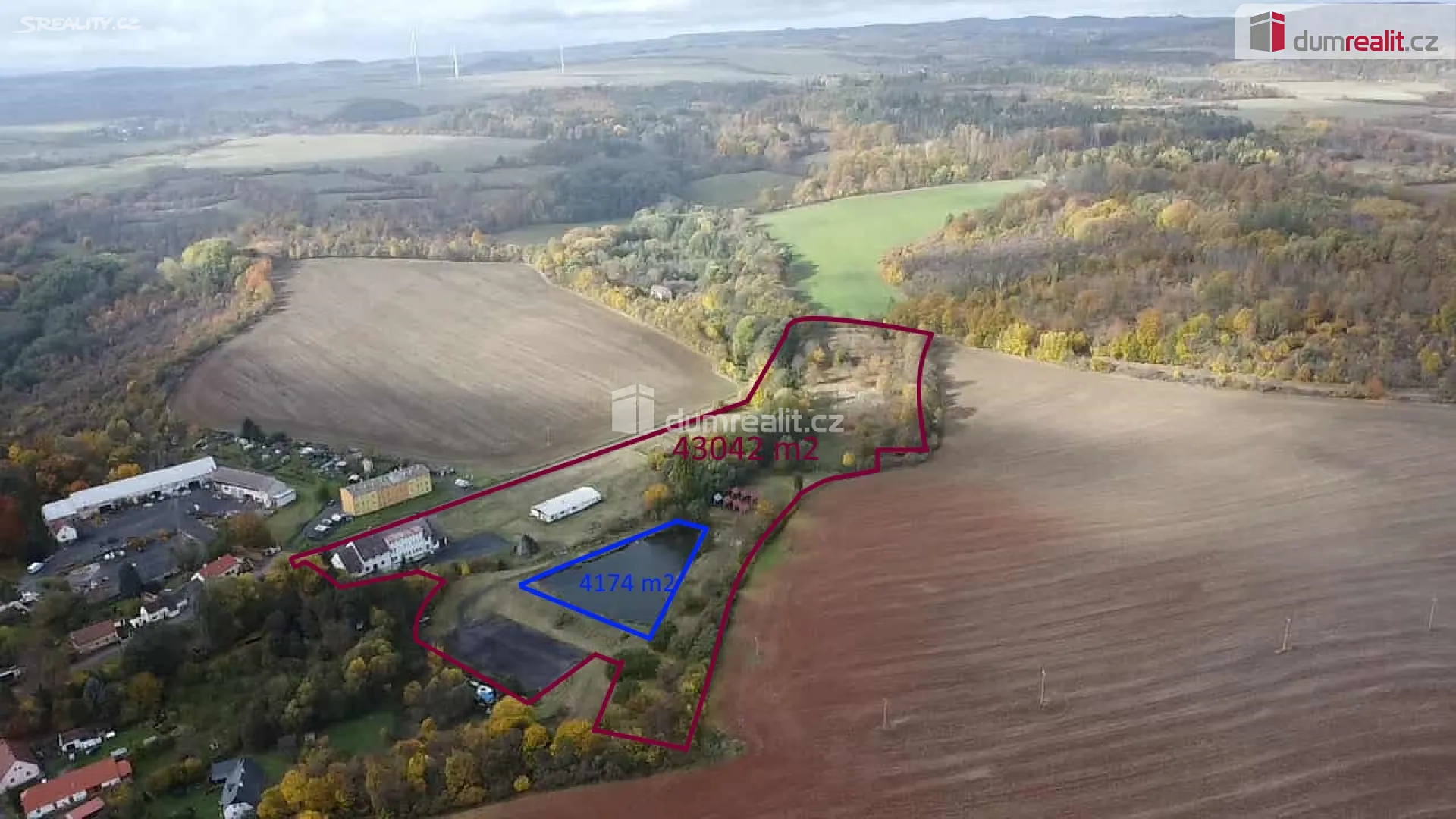 Prodej ubytovacího zařízení 43069 m², Valeč - Kostrčany • Sreality.cz