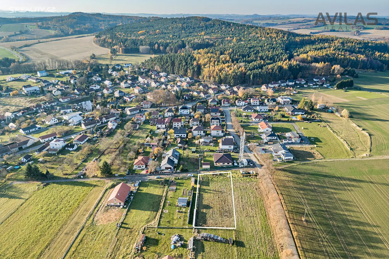 Prodej stavebního pozemku 1294 m², Okružní, Trhový Štěpánov • Sreality.cz