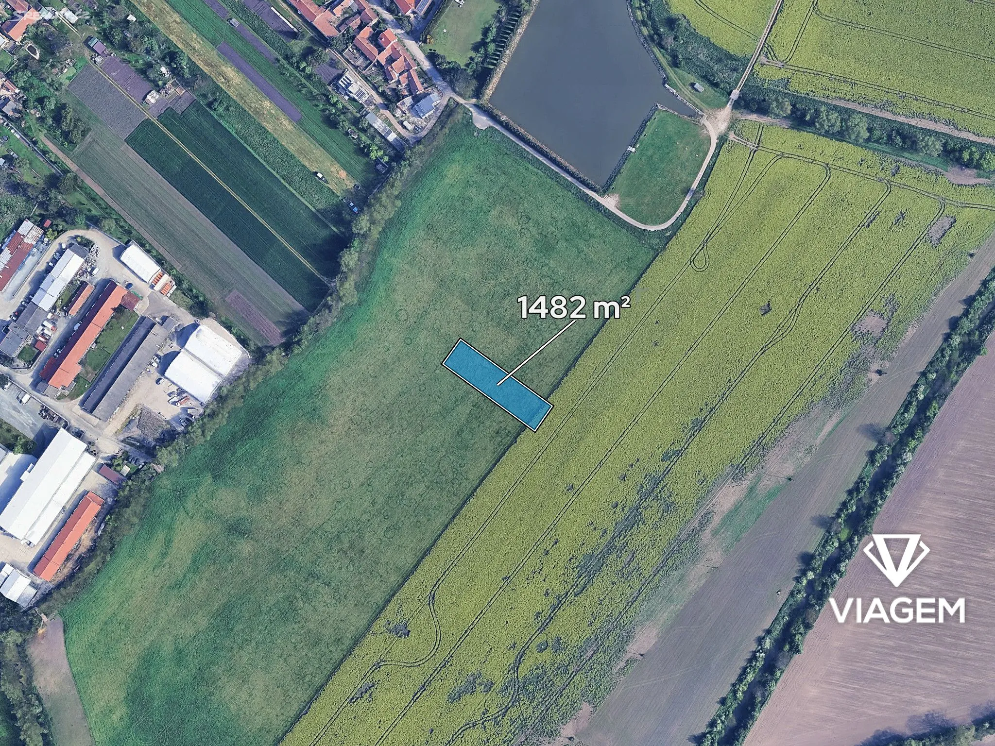 Prodej pole 1482 m², Újezd u Brna • Sreality.cz