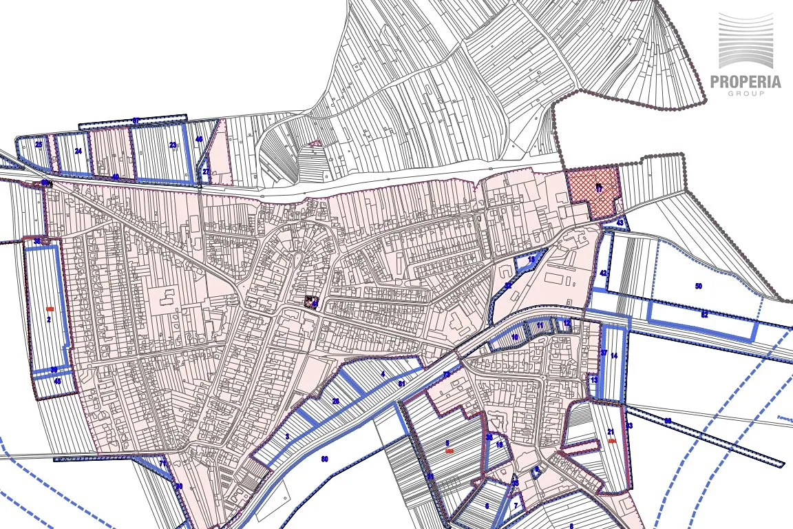 Prodej stavebního pozemku 6153 m², Újezd u Brna • Sreality.cz