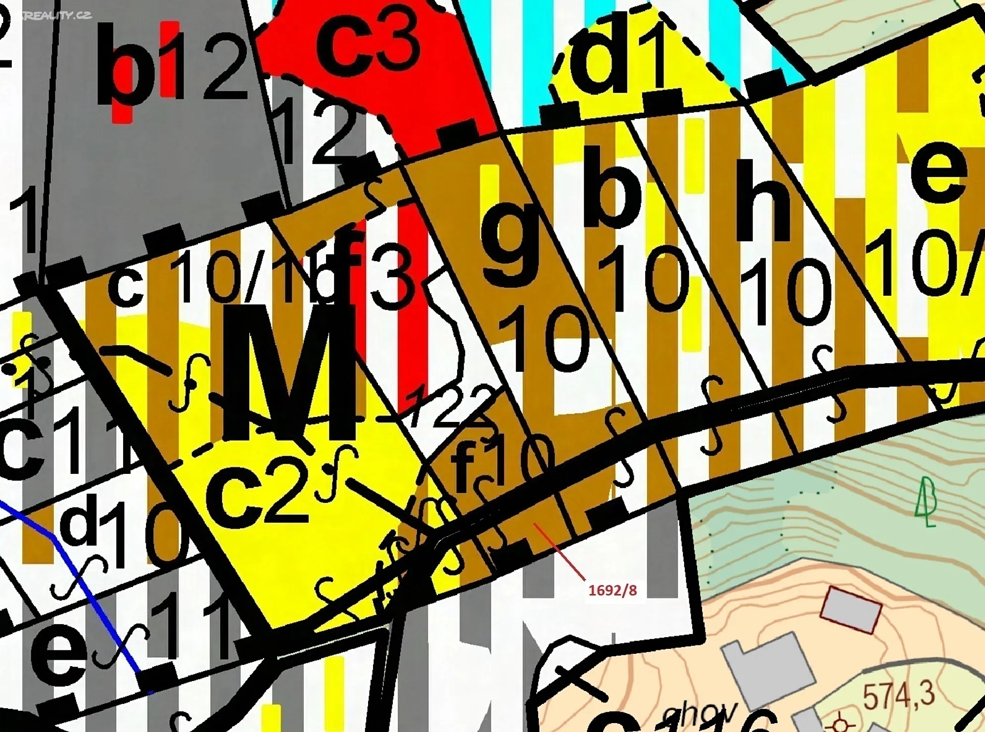 Dražba lesa 409 m², Návsí • Sreality.cz