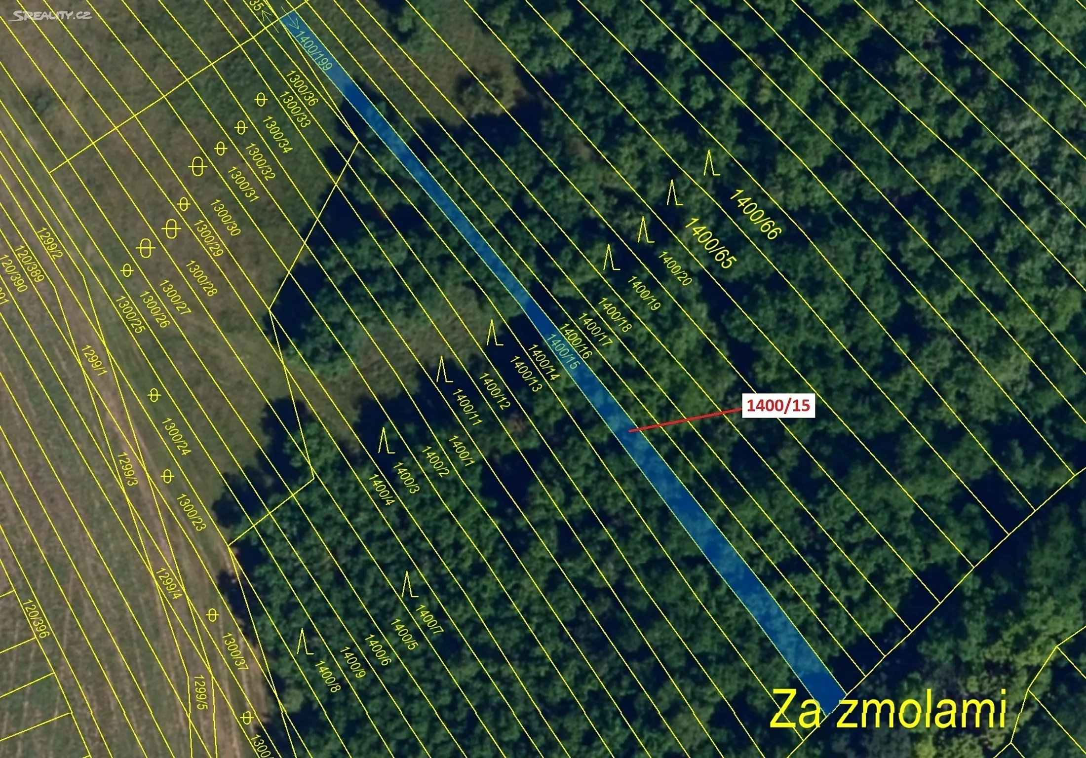 Dražba lesa 255 m², Ivančice • Sreality.cz