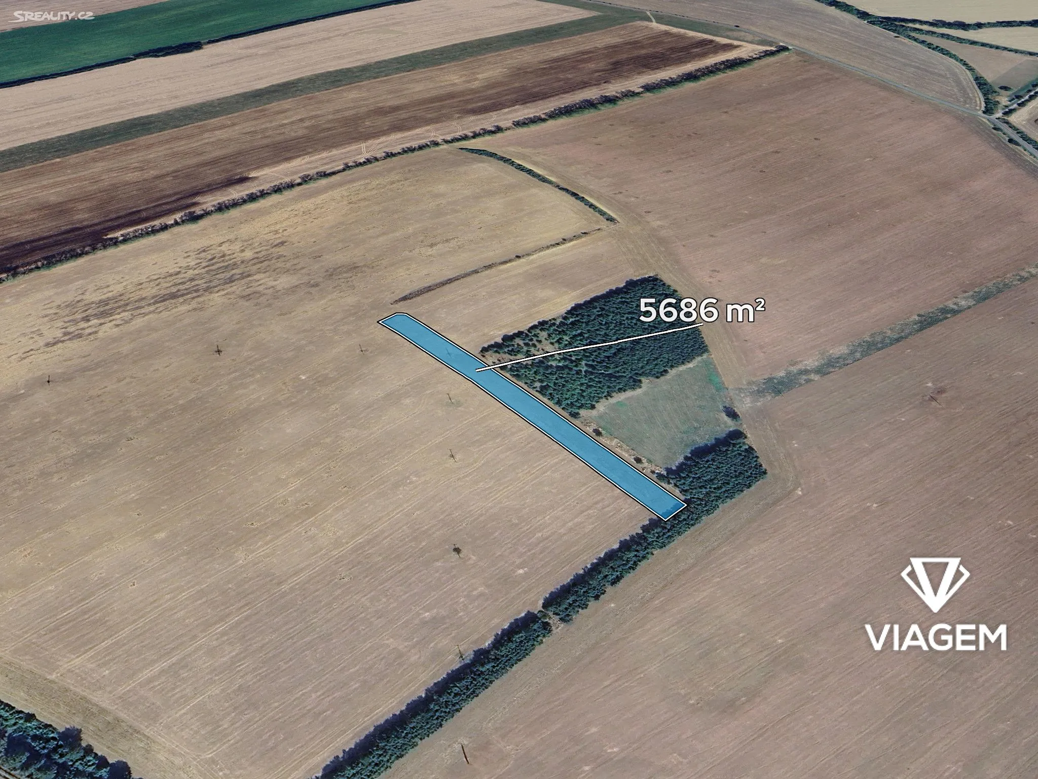 Prodej pole 5686 m², Tvarožná Lhota • Sreality.cz
