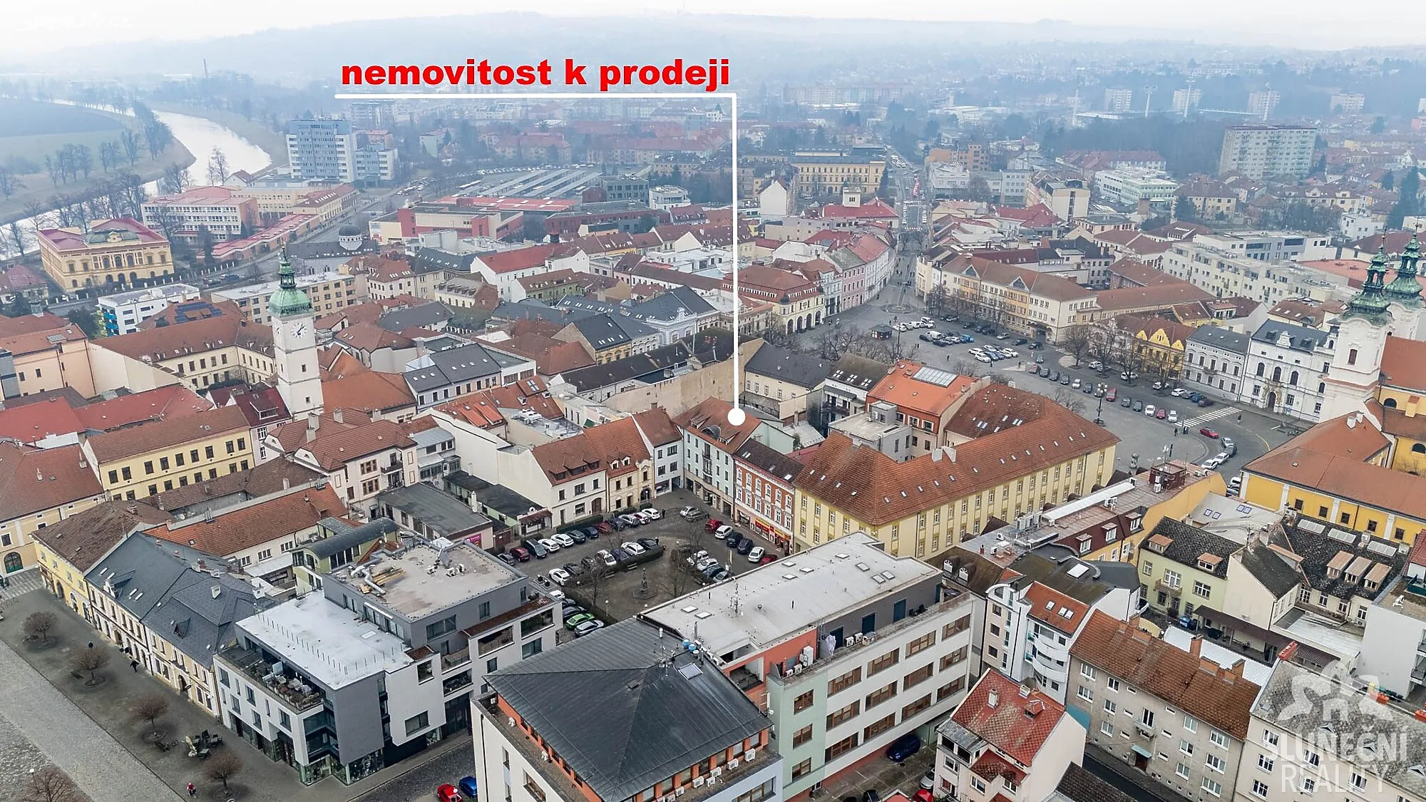 Prodej obchodního prostoru 992 m², Zelný trh, Uherské Hradiště ...