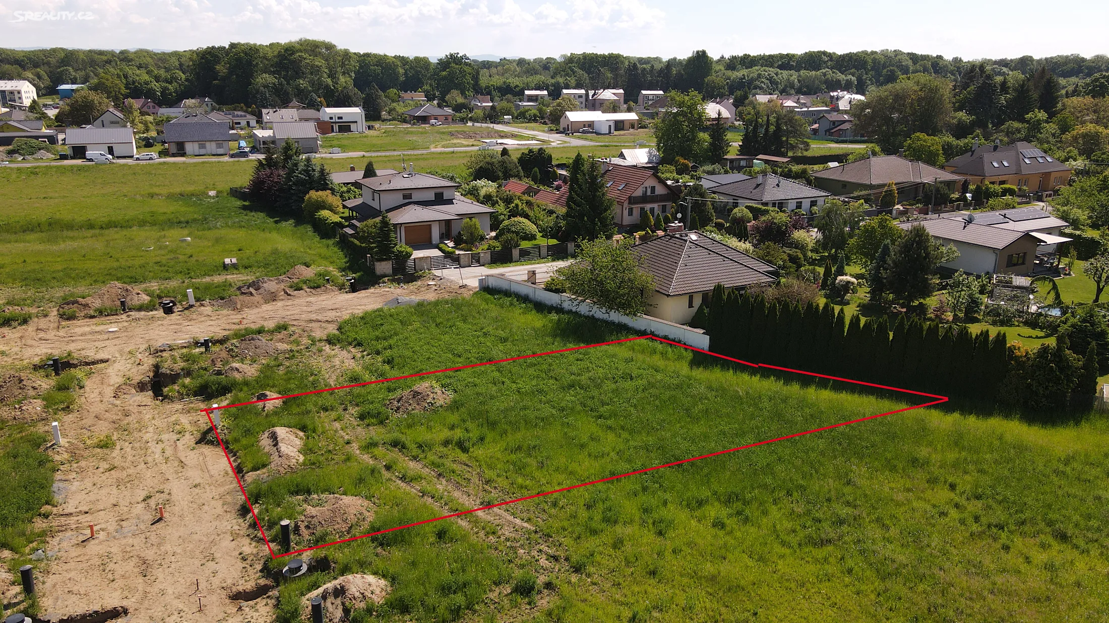 Prodej stavebního pozemku 734 m², Litovel • Sreality.cz