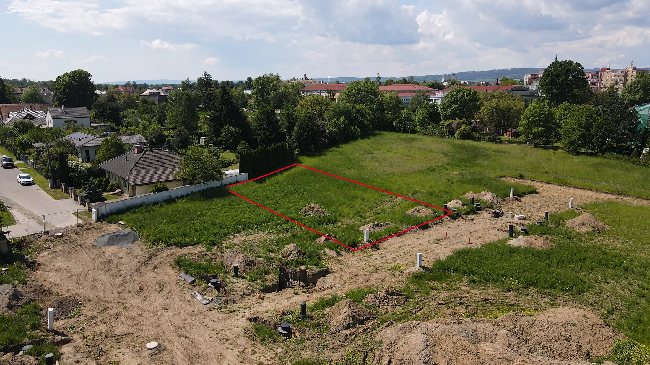 Prodej stavebního pozemku 734 m², Litovel • Sreality.cz