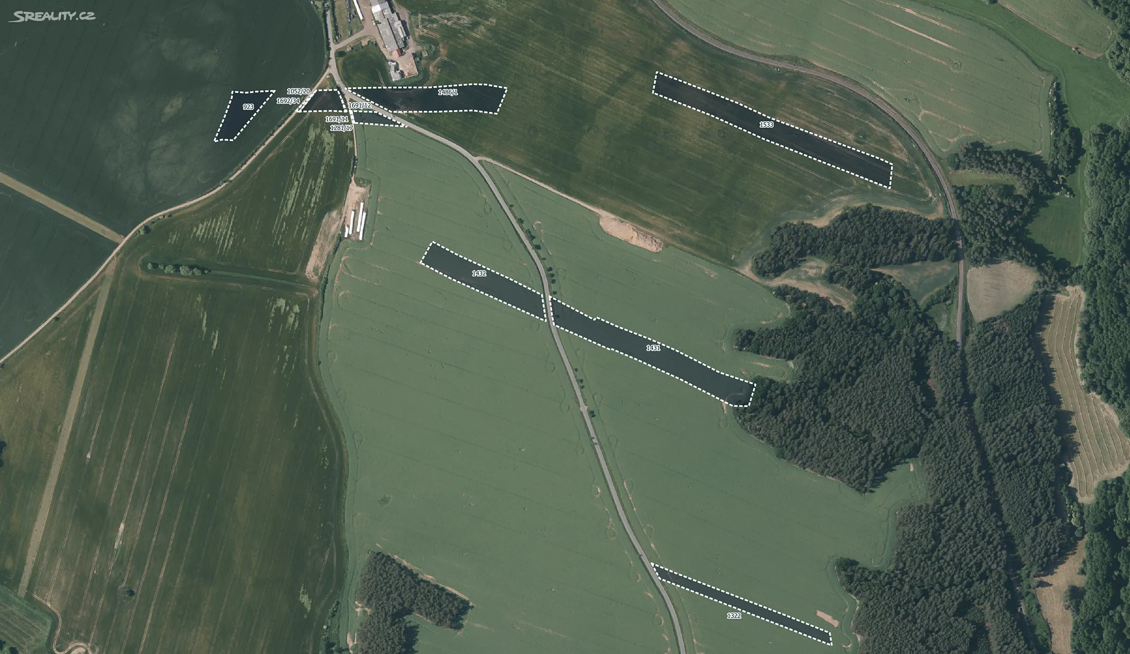 Prodej pole 68340 m², Mladotice - Chrášťovice • Sreality.cz